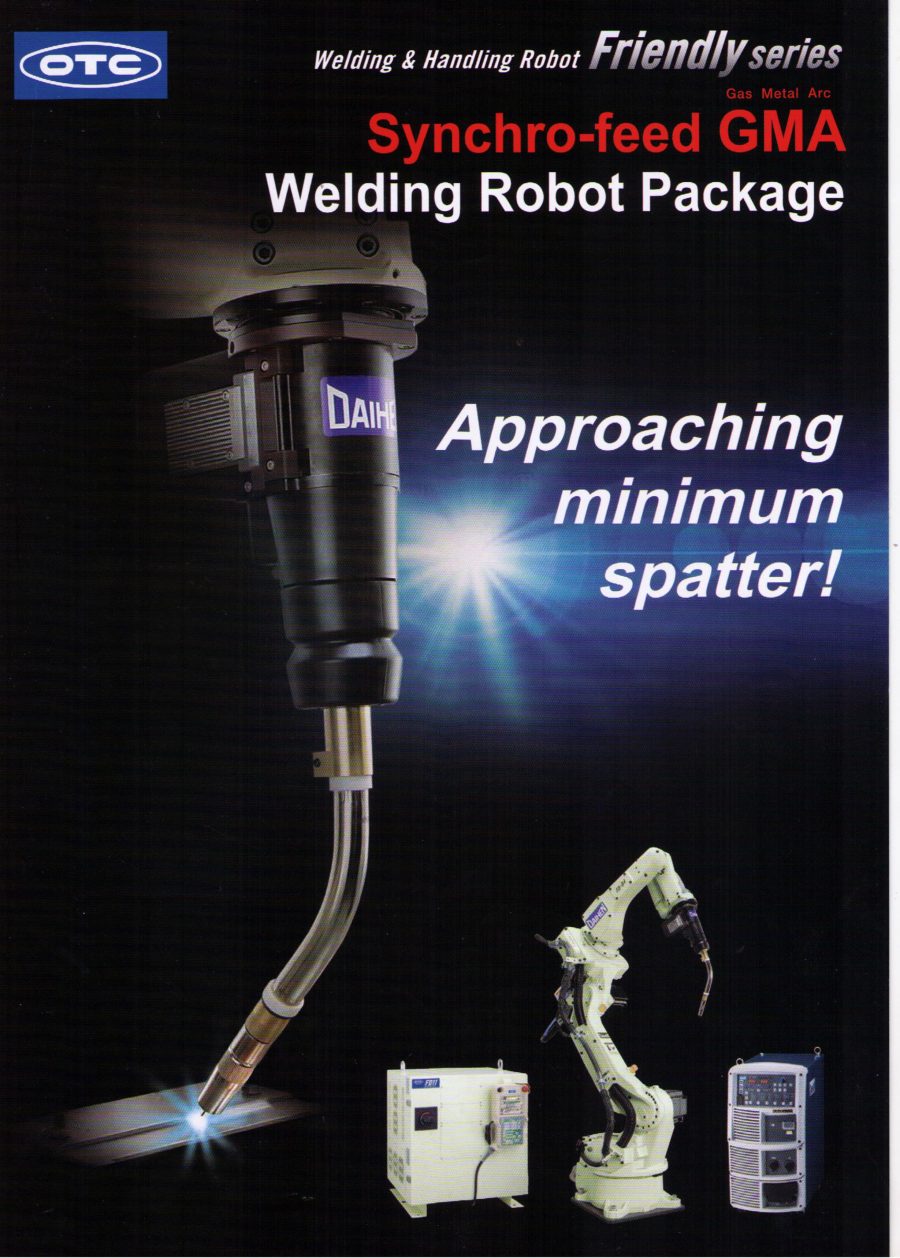 OTC Daihen Synchro-feed GMAW Robotic Welding | Robotics Automation